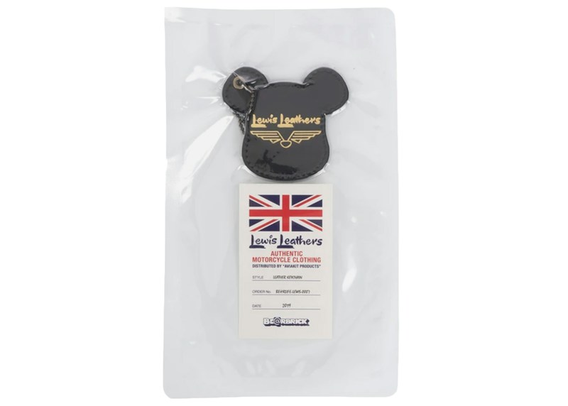Bearbrick Lewis Leather Key Holder - US
