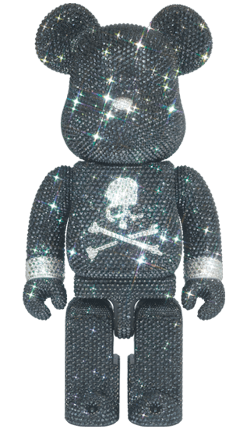Bearbrick Lights Style CRYSTAL DECORATE mastermind Japan 400% - US