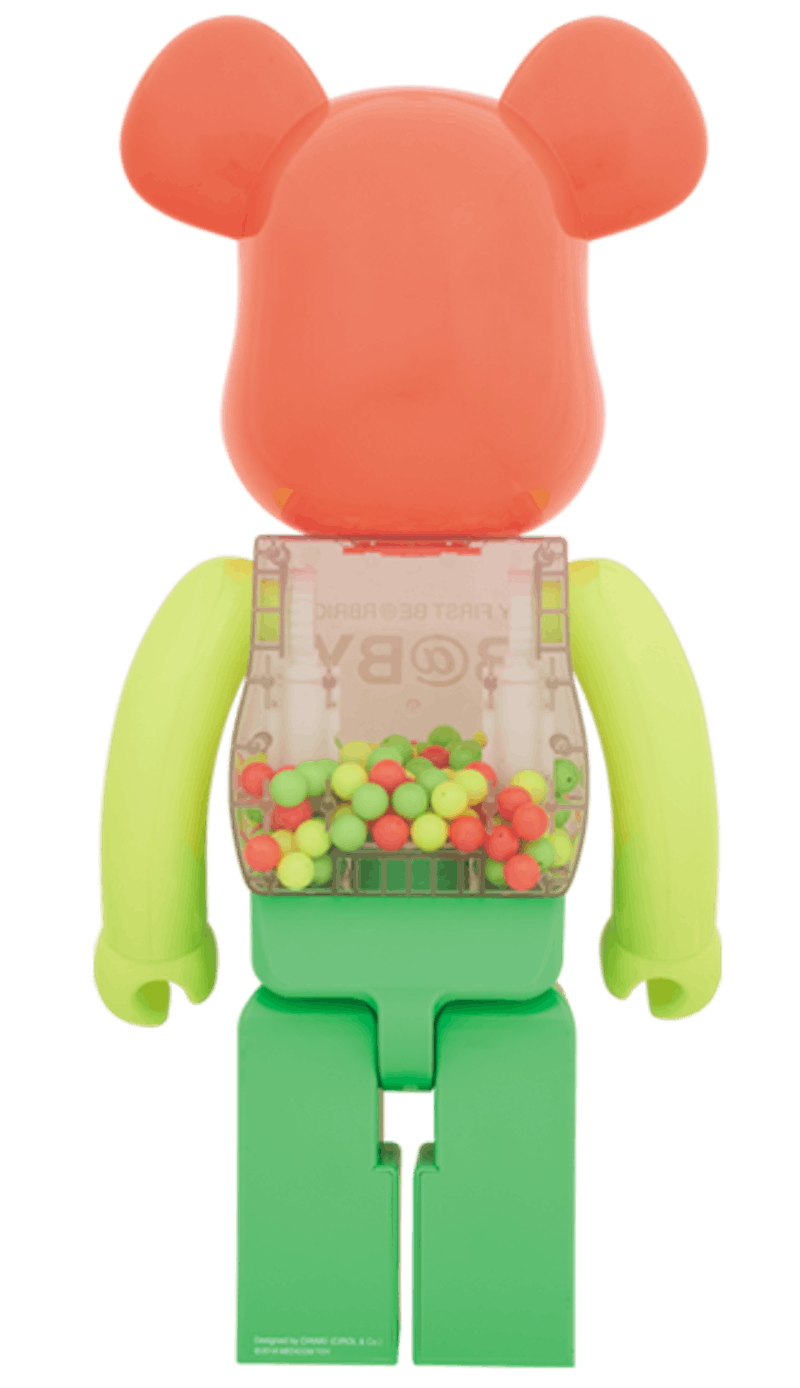 Bearbrick My First Baby 1000% Neon - US