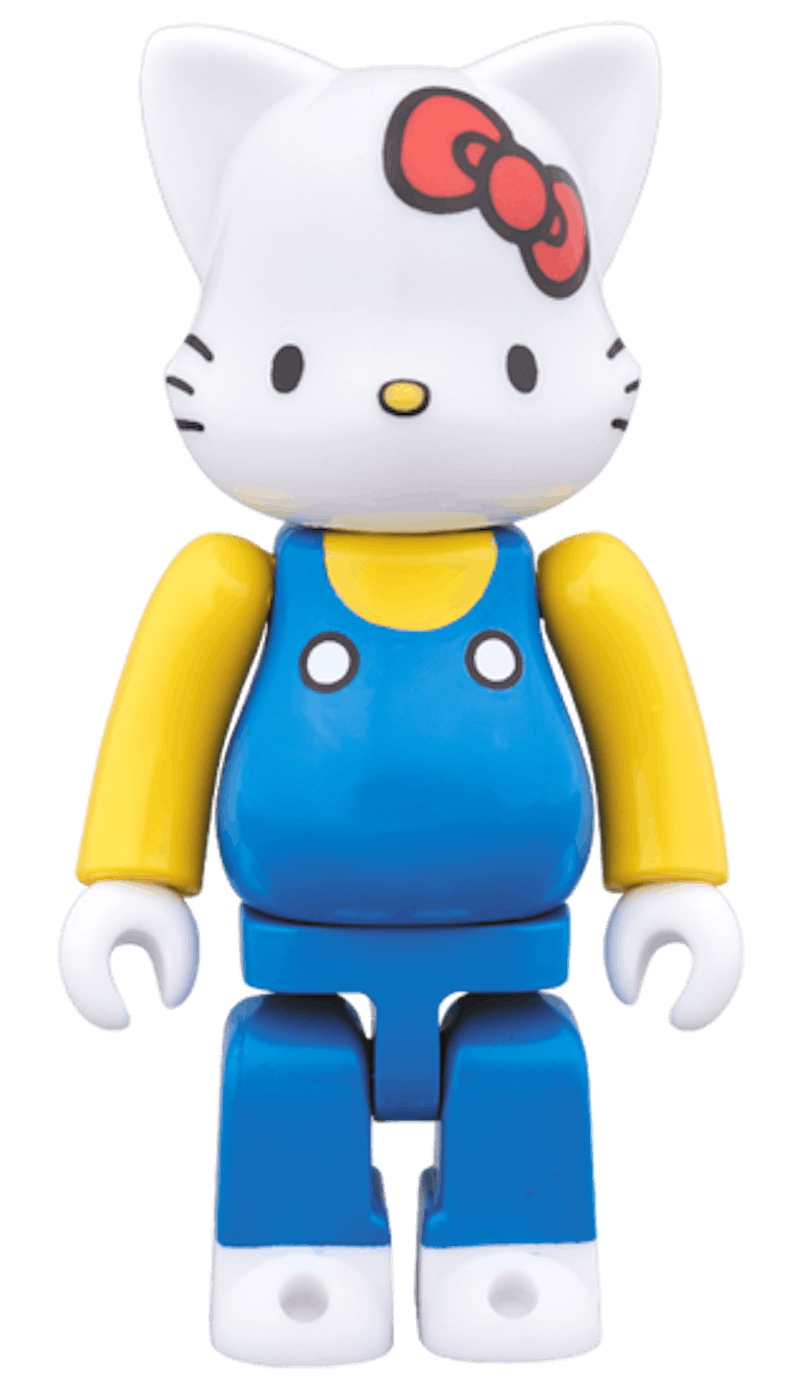 Bearbrick Nyabrick Hello Kitty 100% White - FW17
