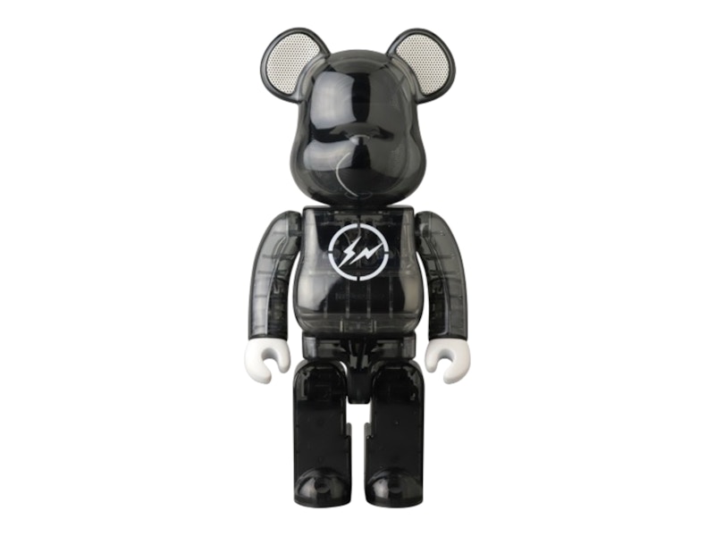 Bearbrick Rinaro Fragment Audio Portable Bluetooth Speaker 4 Black - US