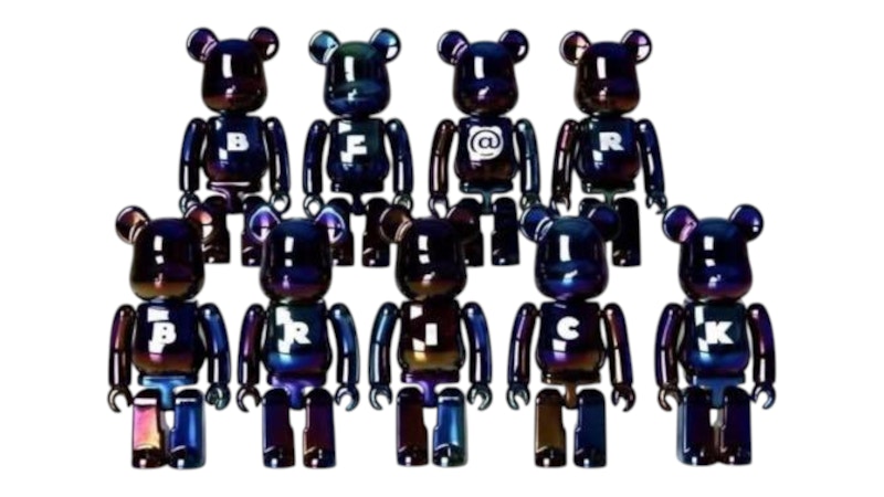 Bearbrick Series 43 Basic Set of 9 (Opened Blind Box & Card Included) 1 ...