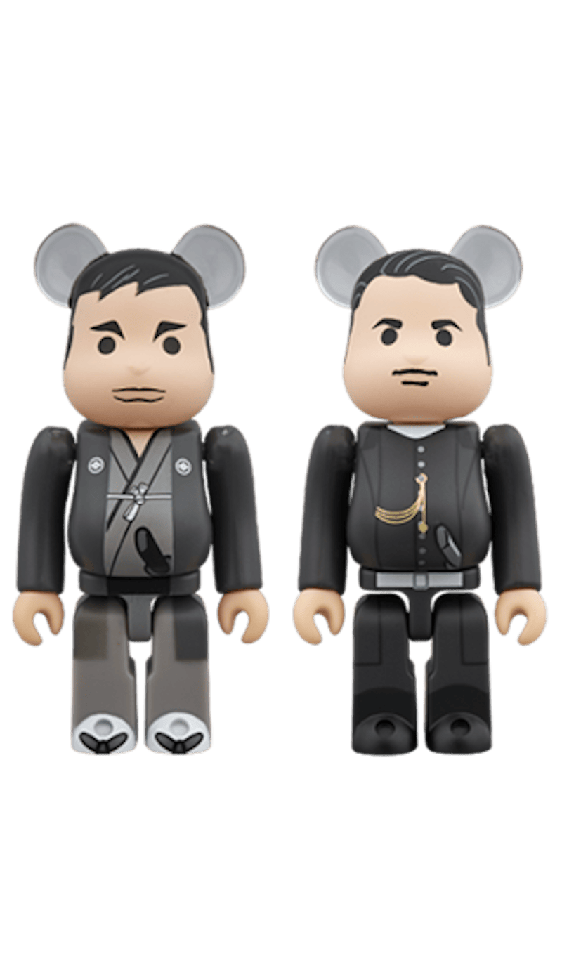 Bearbrick Shimaku Bakumatsu Shinsaku Takasugi/Toshizo Hijikata 100% Set ...