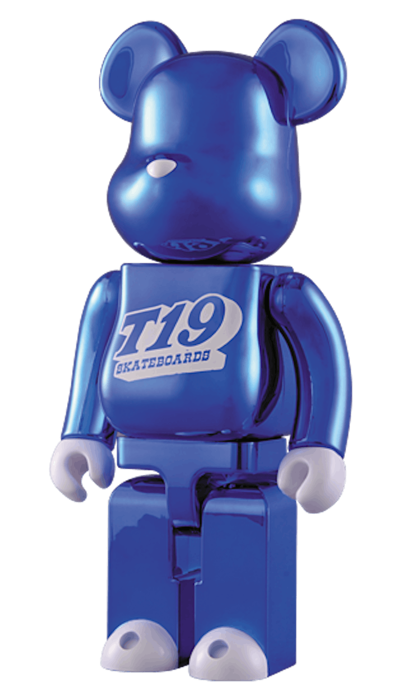 Bearbrick T19 400% Blue - US