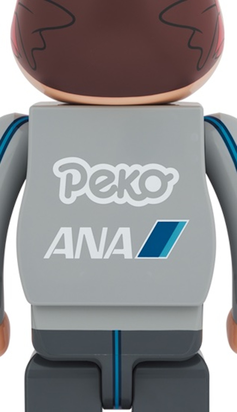 Bearbrick x ANA Original Poco-chan & Peko-chan Captain 1000% Set - US