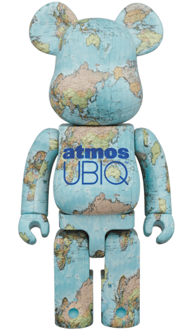 Bearbrick x Atmos x Ubiq 100% & 400% Set Sax - 2018