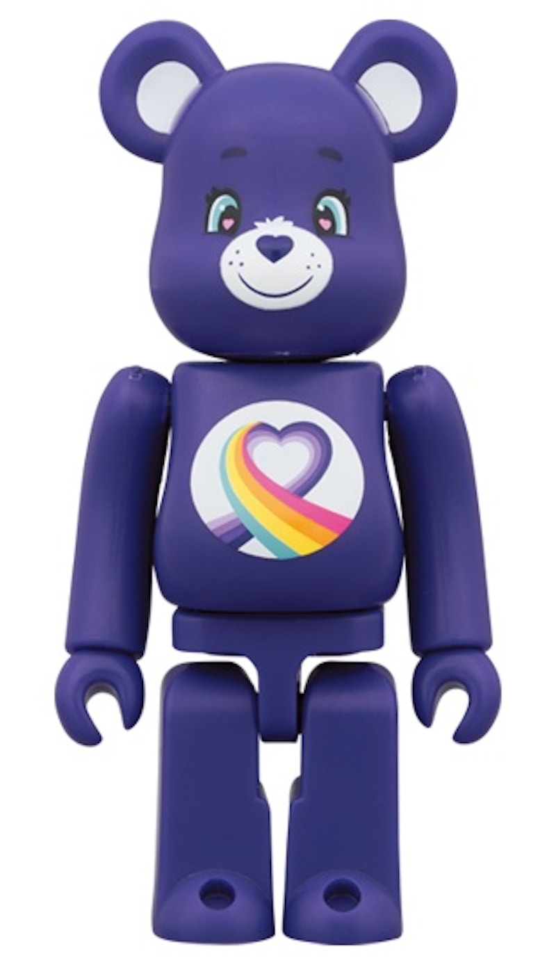 Bearbrick x Care Bears Rainbow Heart Bear 100% & 400% Set - US