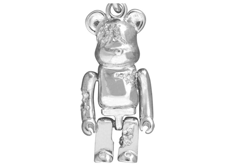 Bearbrick x IVXLCDM Clacked Necklace Silver - US