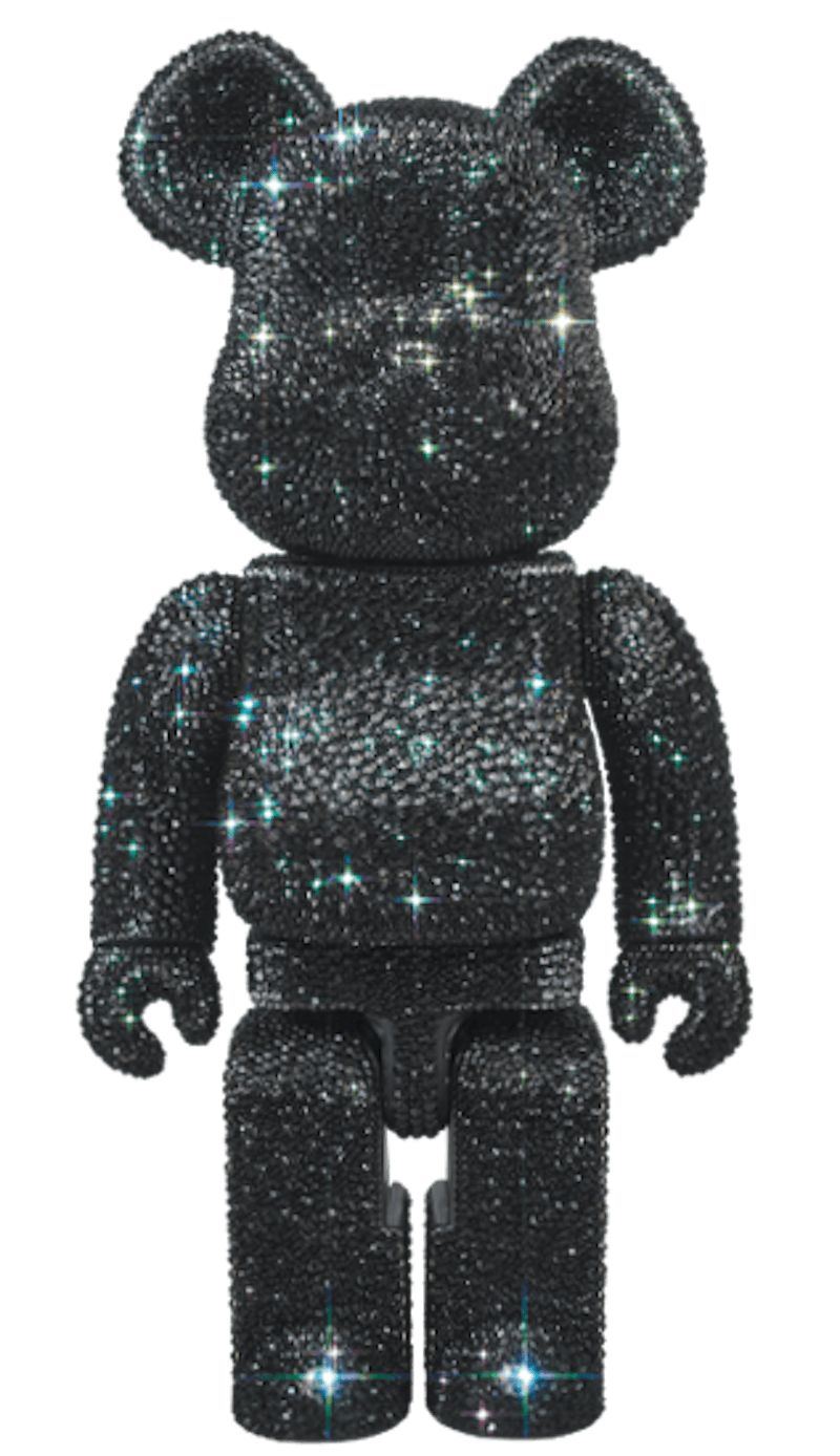 Bearbrick x Lights Style CRYSTAL DECORATE ONE OF KIND 400% - US