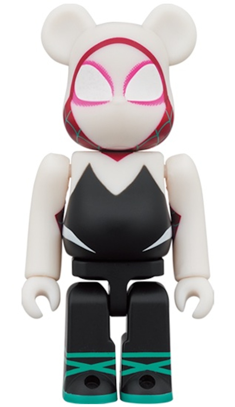 Bearbrick x Marvel Spider-Man: Into the Spider-Verse Spider-Gwen 100% ...