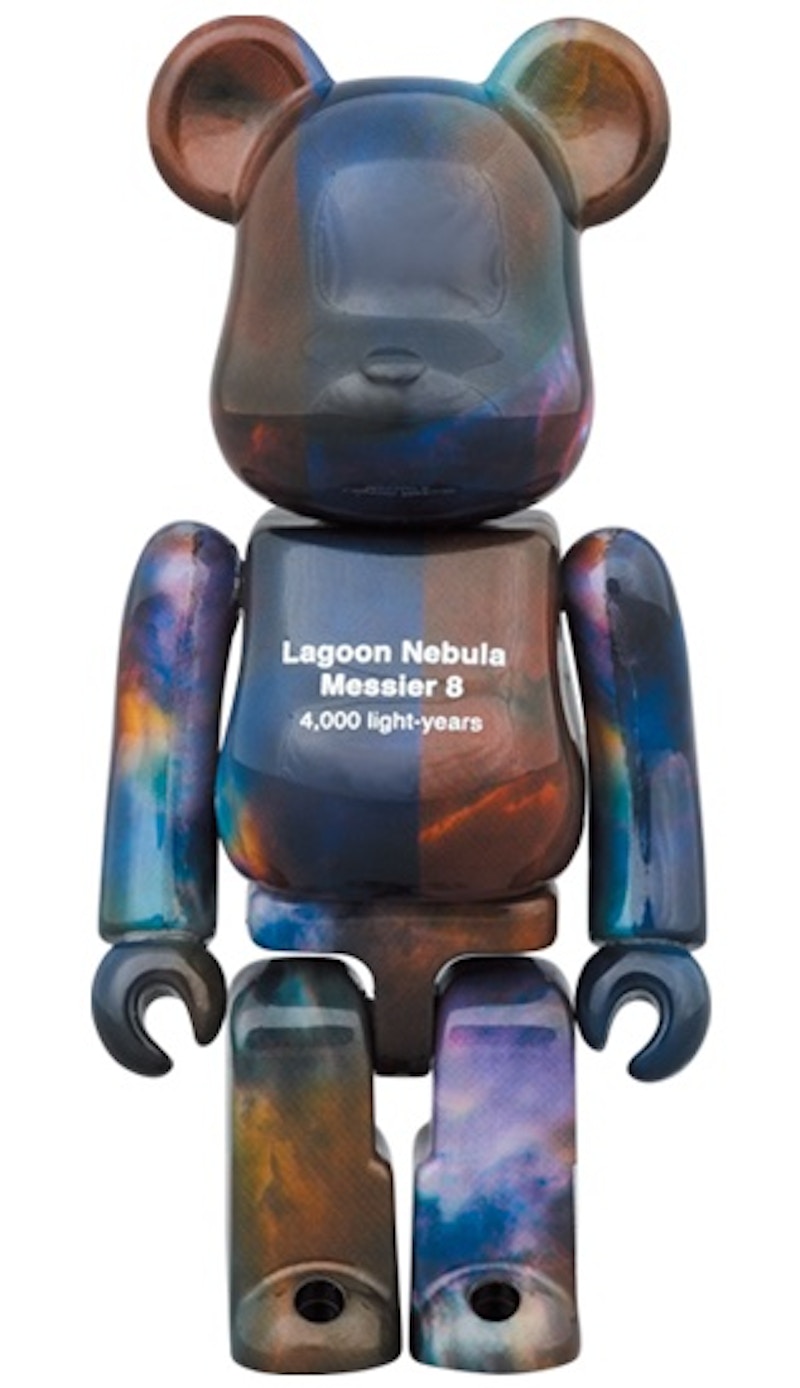 Bearbrick x NASA Hubble Space Telescope Lagoon Nebula (Messier 8) 100% ...