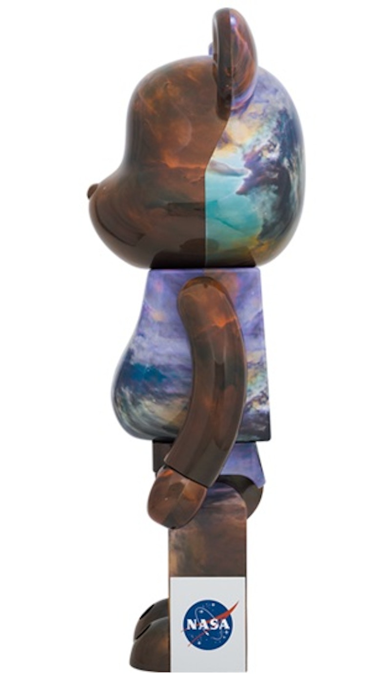 Bearbrick x NASA Hubble Space Telescope Lagoon Nebula (Messier 8) 100% ...