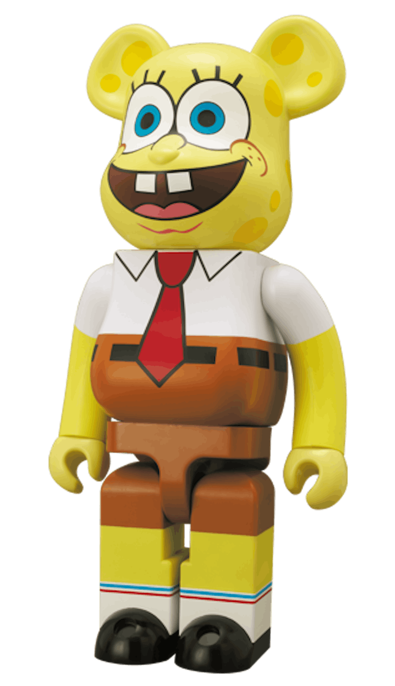 Bearbrick x Spongebob Squarepants 2010 Version 1000% Multi - 2010