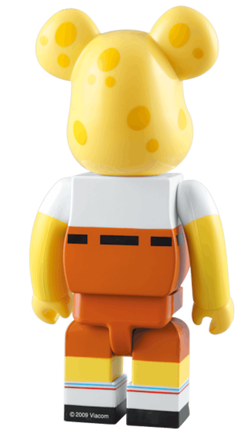 Bearbrick x Spongebob Squarepants 400% Yellow - US