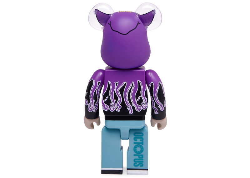 Bearbrick x thasup x Octopus 400% Purple - US