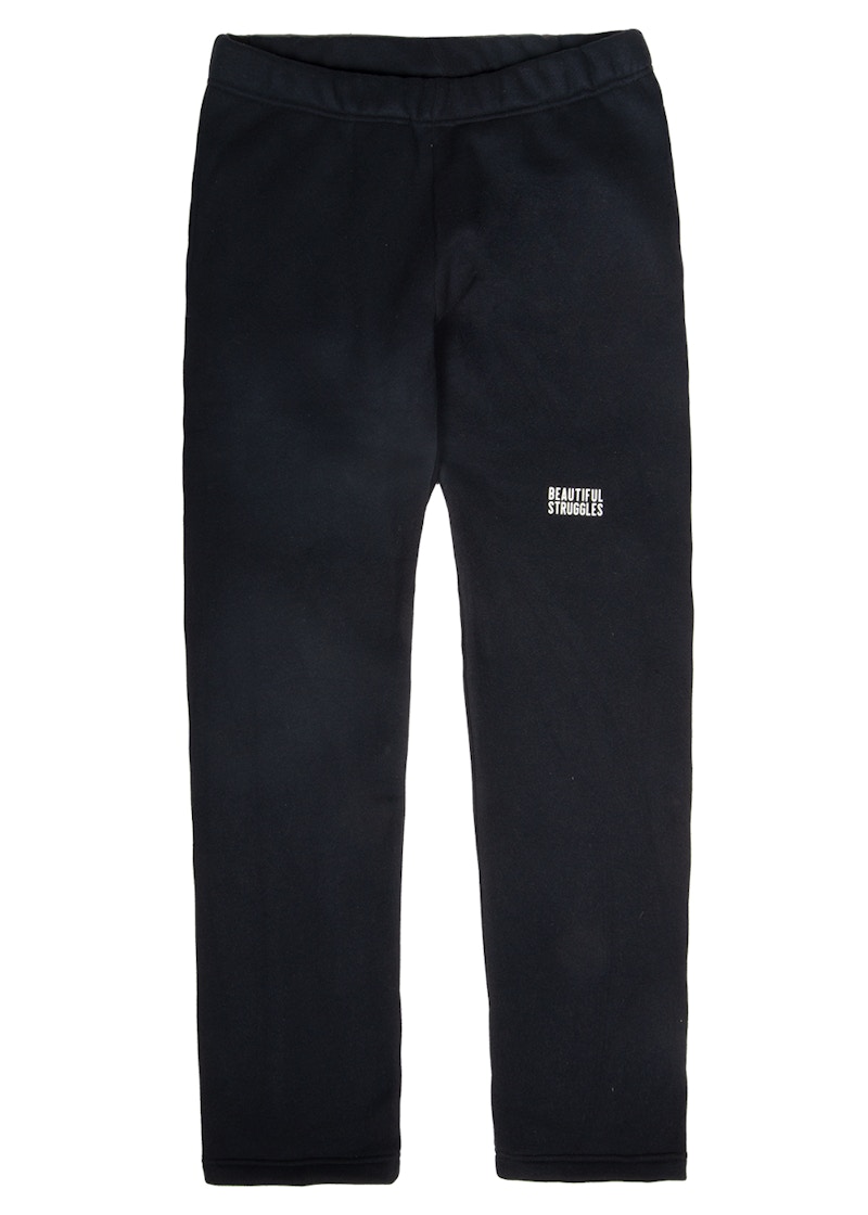 Beautiful Struggles London Pop-Up Logo Sweatpants Black - FW21 - KR