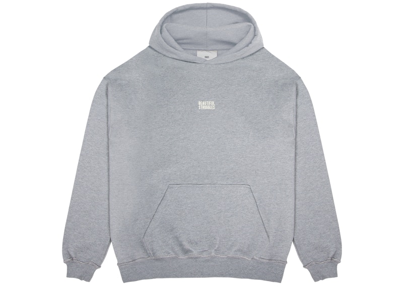 Beautiful Struggles London Pop-Up Small Logo Sweatshirt Grey Melange ...