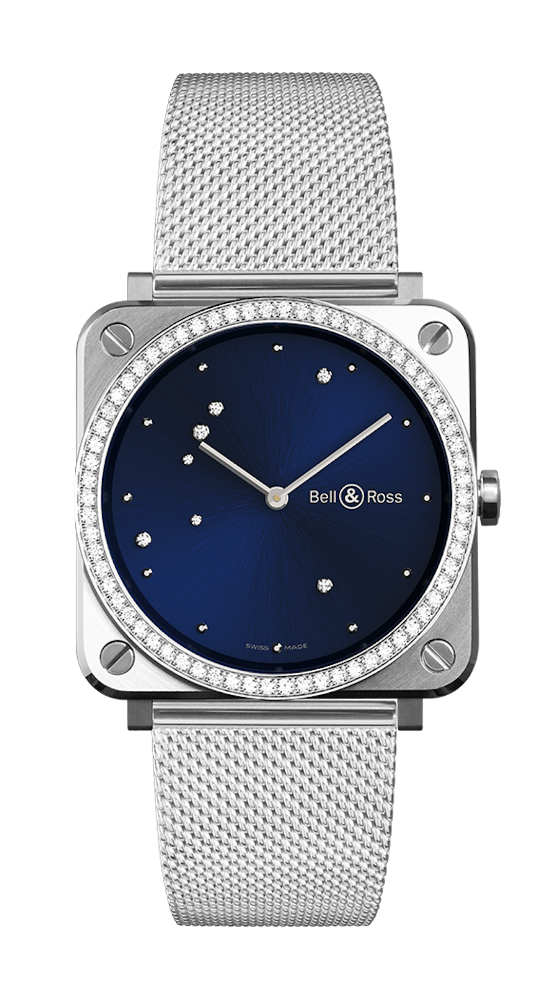 Bell & Ross Eagle Diamonds BR S Diamond - 39mm in Stainless Steel - KR