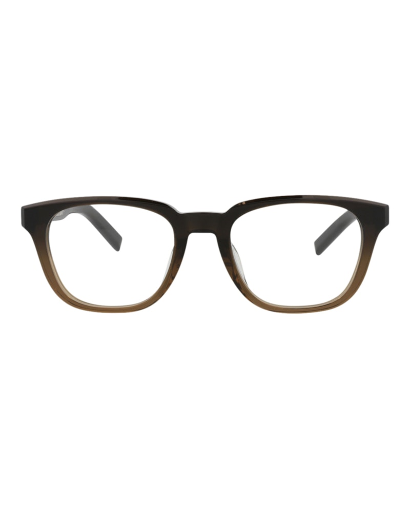 Berluti Square-Frame Acetate Optical Frames Brown Brown Transparent ...