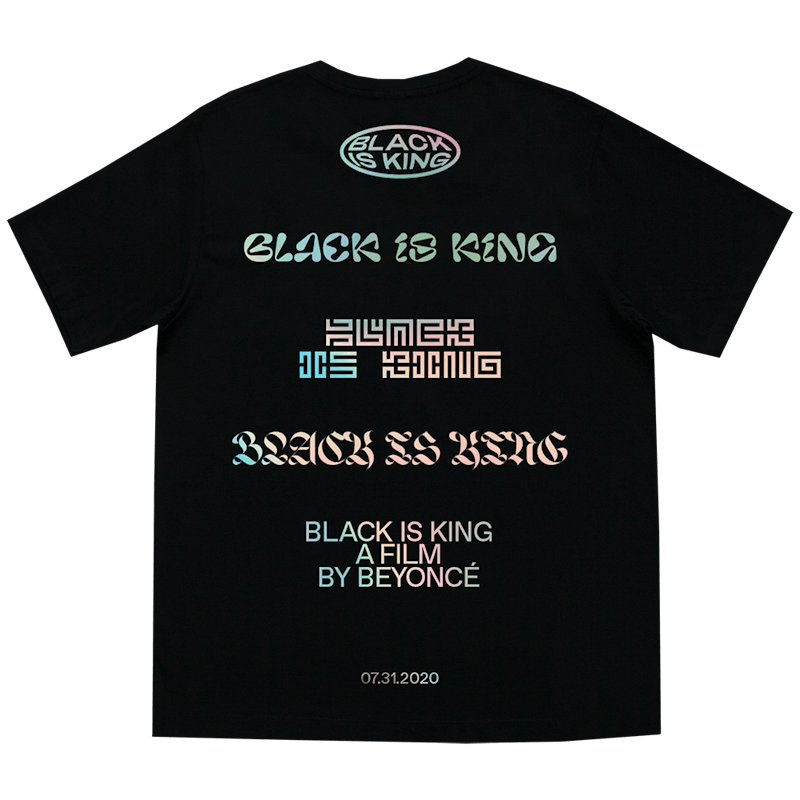 Beyonce BIK Iridescent Tee Black - SS20 - US
