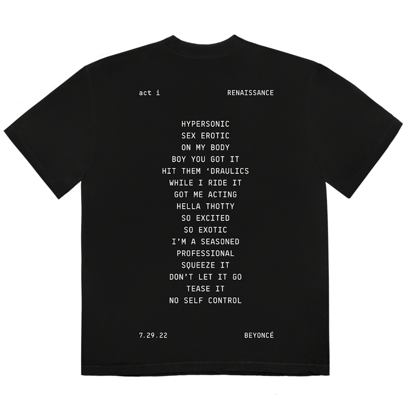 Beyonce Cuff It T-shirt Black - US