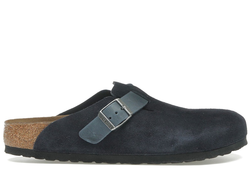 Birkenstock Boston Mixed Leather Midnight Men's - 1028210/1028174 - US