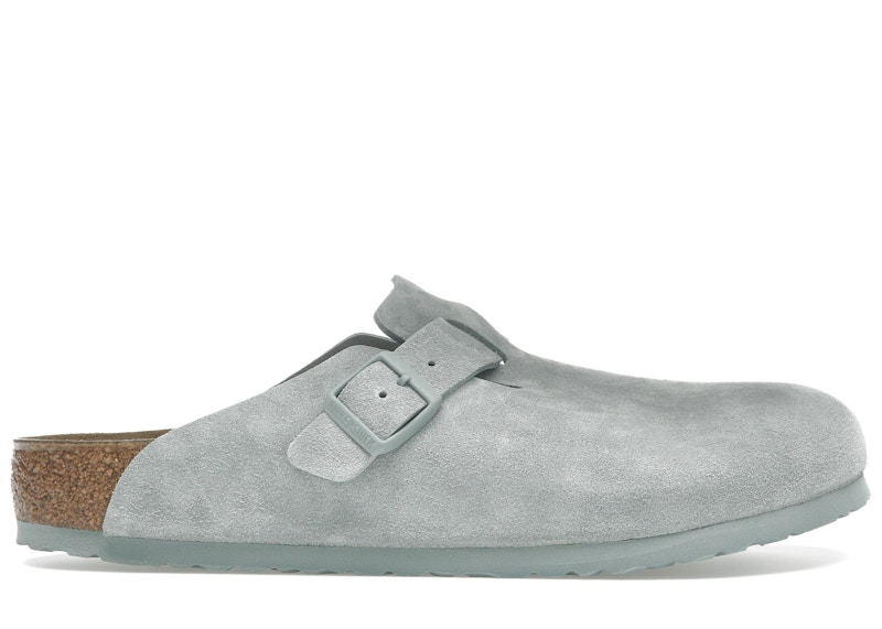 Birkenstock Boston Suede Pure Sage Men's - 1029212/1029214 - US
