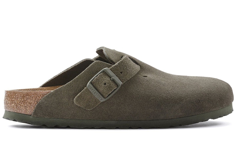 Birkenstock Boston Suede Thyme Men's - 1024721/1024714 - US
