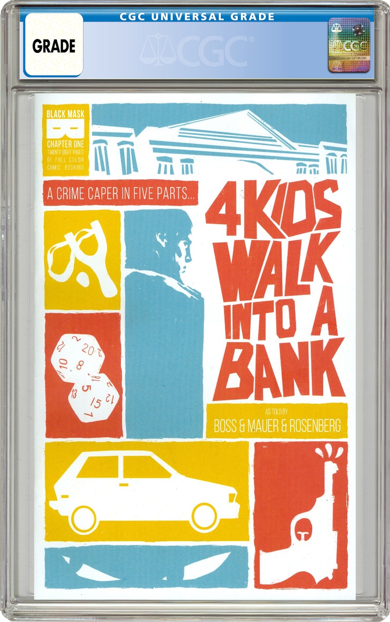 Black Mask Comics 4 Kids Walk Into a Bank (2016 Black Mask) #1A Comic ...