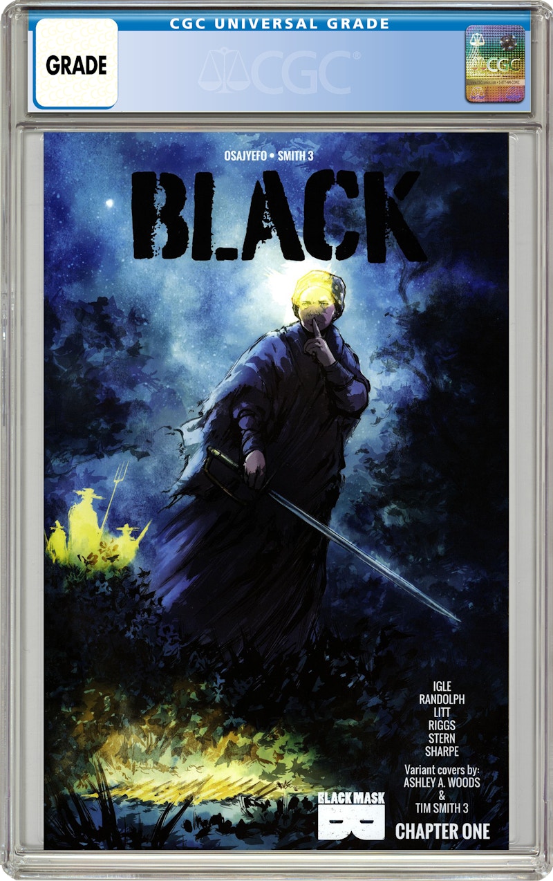 Black Mask Comics Black (2016 Black Mask) #1B Comic Book CGC Graded - US