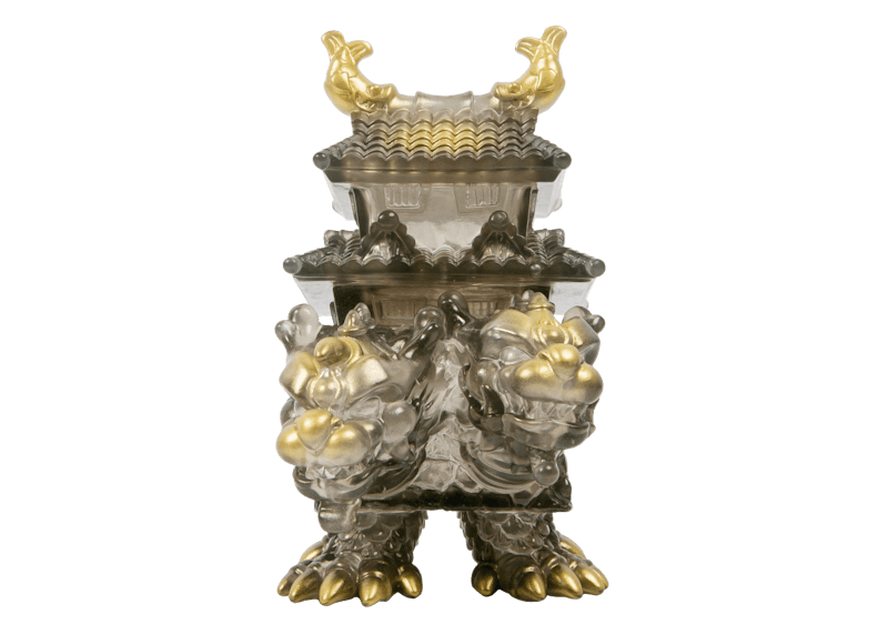 Black Seed Mighty Jaxx Mini Yu Shou Long (Black King) Figure - TW