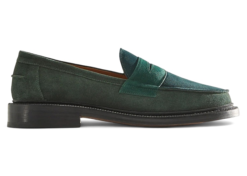 Blackstock & Weber The Ellis Penny Loafer Kith Green Men's - BWKITH ...