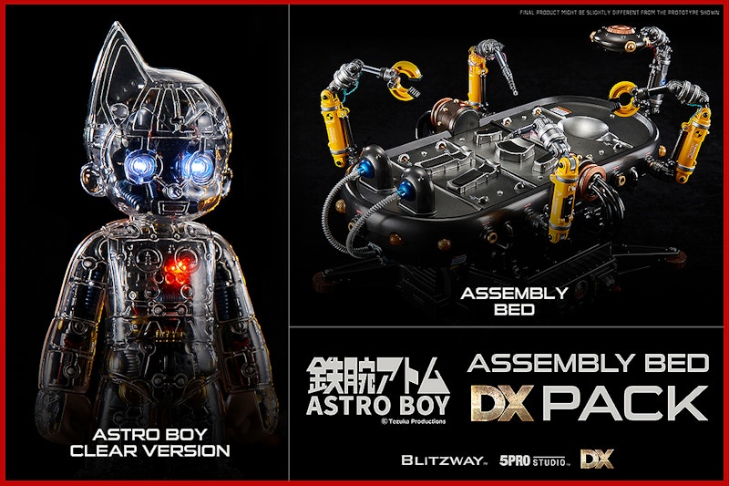 Blitzway Astro Boy Assembly Bed DX Pack Clear Version And Assembly Bed ...
