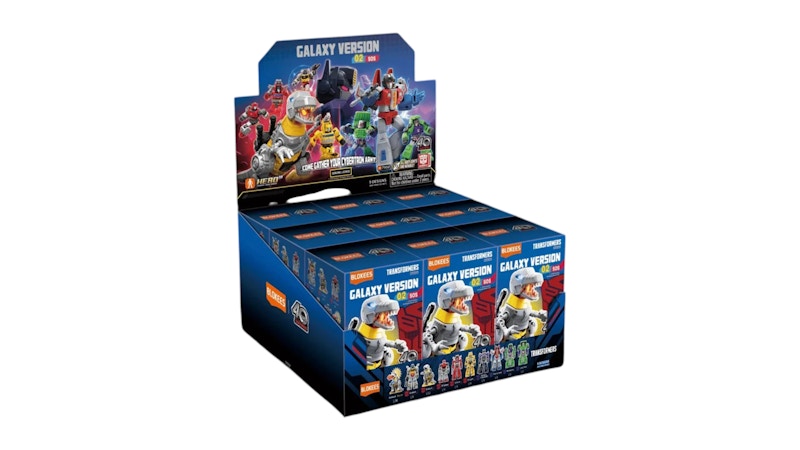 Blokees Transformers Galaxy Version 02 SOS Sealed Case (9 Blind Boxes) - US