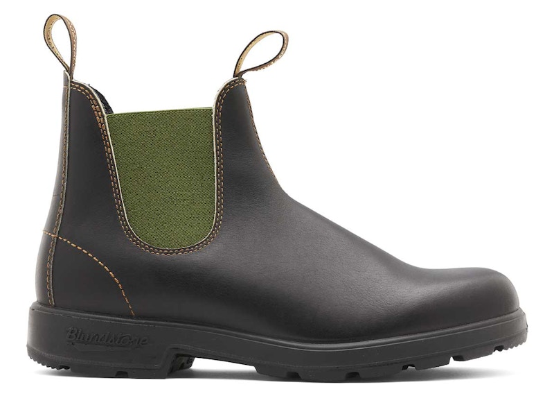 Blundstone 519 Stout Brown Olive Men's - 519-Stout Brown Olive - US