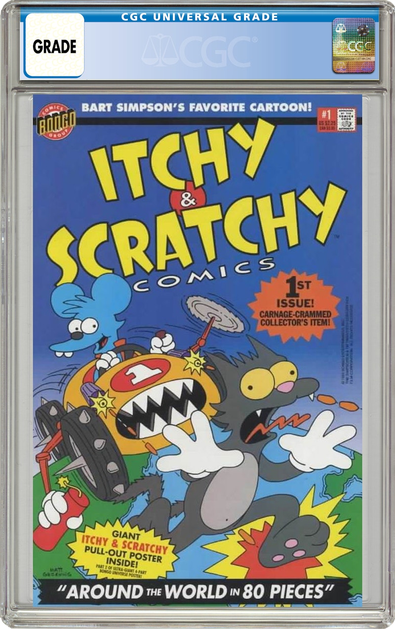 Itchy And Scratchy Comic
