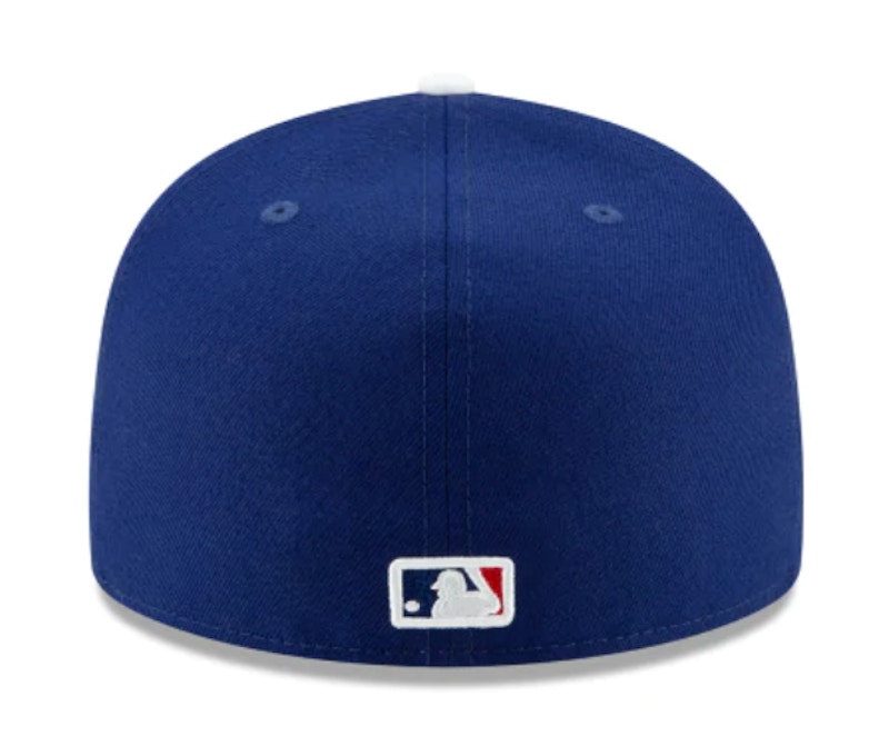 Born X Raised Los Angeles Dodgers Shadow Fitted Hat Blue Men's - FW19 - US
