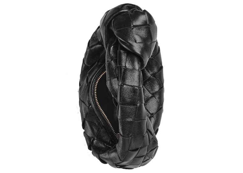 Bottega Veneta Candy Jodie Black in Leather with Silver-tone - US