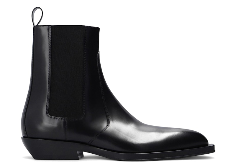 Bottega Veneta Chisel Ankle Boots Black Men's - 667085 V10T0 1000 - US