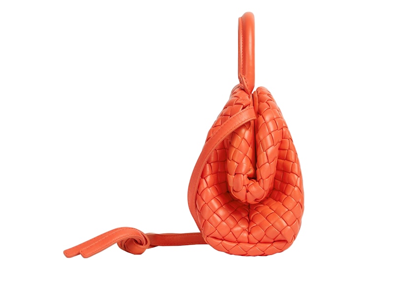 Bottega Veneta Handle Padded Intreccio Top Handle Mini Sunburst in ...