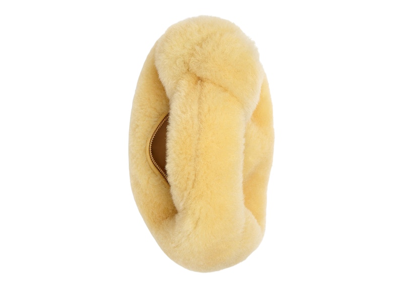 Bottega Veneta Jodie Mini Shearling Teddy in Shearling with Gold-tone - US