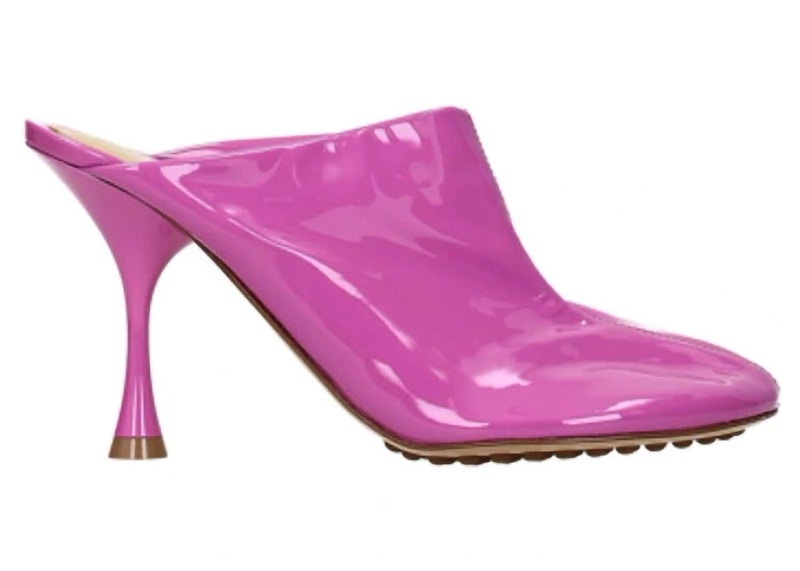Bottega Veneta Patent Leather Sandal Pink (Women's) - 673780V10M05642 - US