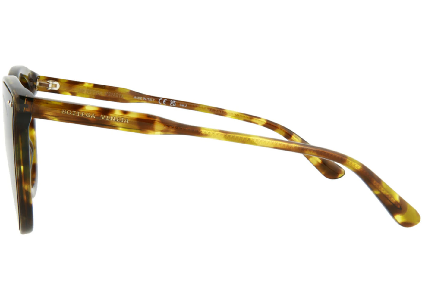 Bottega Veneta Roundoval Frame Acetate Sunglasses Havanabrown Bv0165s 30002460 004 20355 In