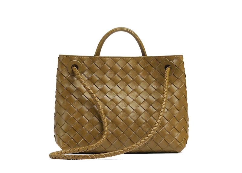Bottega Veneta Small Andiamo Acorn in Lambskin with Brass-tone - US