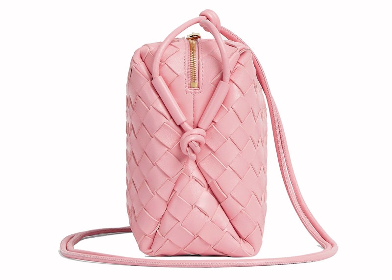 Bottega Veneta Small Loop Camera Bag Ribbon in Leather - US