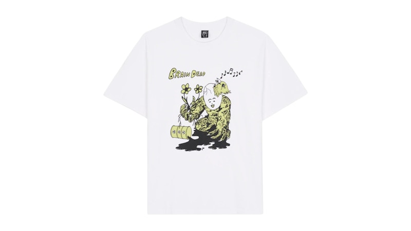 Brain Dead Nuclear Evolution T-Shirt White Men's - SS25 - US
