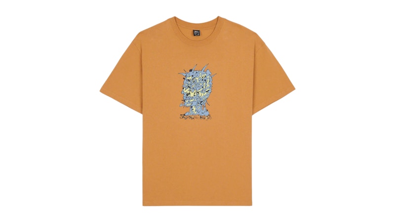 Brain Dead Scrambled Head T-Shirt Cumin Men's - SS25 - US