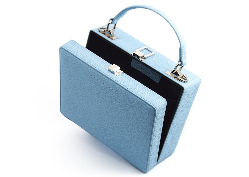 Brandon Blackwood Kendrick Trunk Powder Blue in Vegan Leather with ...
