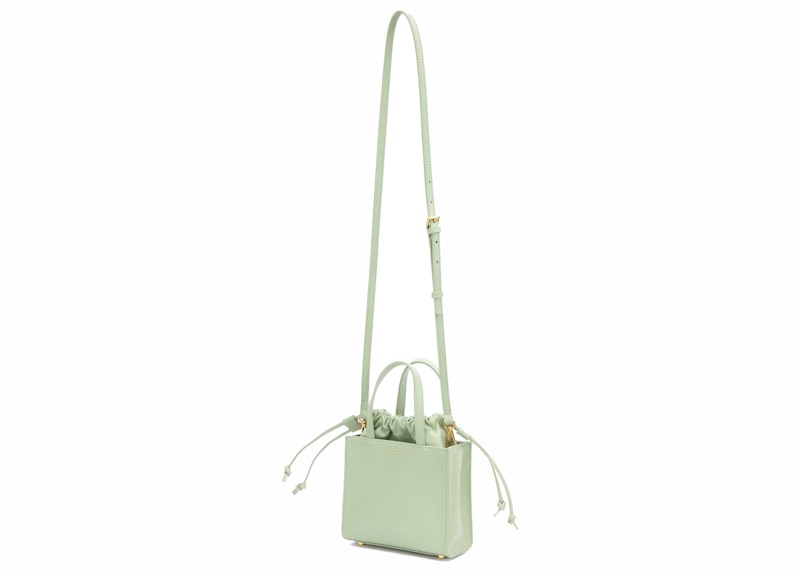 Brandon Blackwood Laura Mini Tote Matcha Green in Cowhide Leather with ...