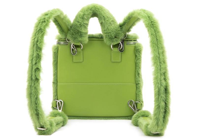 Brandon Blackwood Portmore Backpack Faux Mink Green in Faux Mink ...